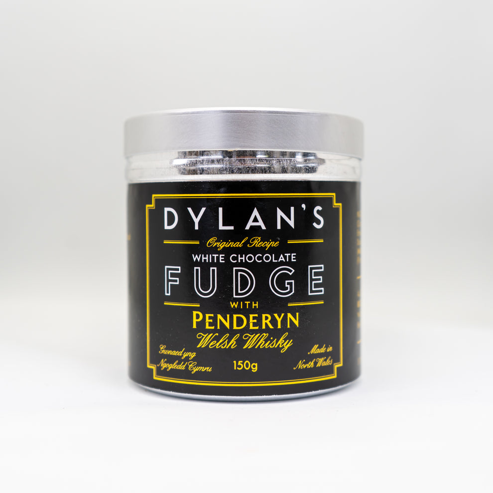 DYLAN'S WHITE CHOCOLATE FUDGE WITH PENDERYN WHISKY – Dylan's Restaurant